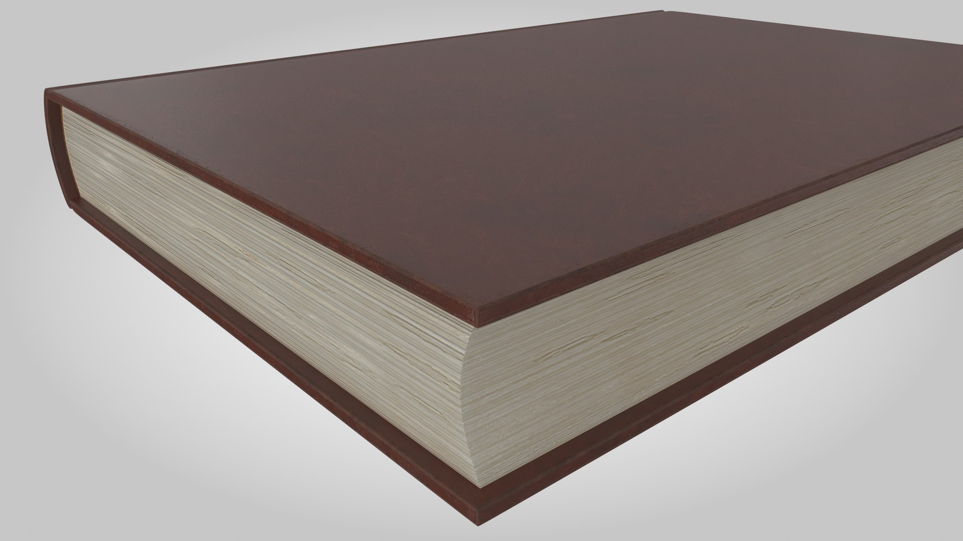 Realistic Hardcover Book Cover 3D - TurboSquid 1521495