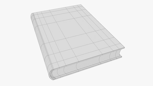 Realistic hardcover book cover 3D - TurboSquid 1521495