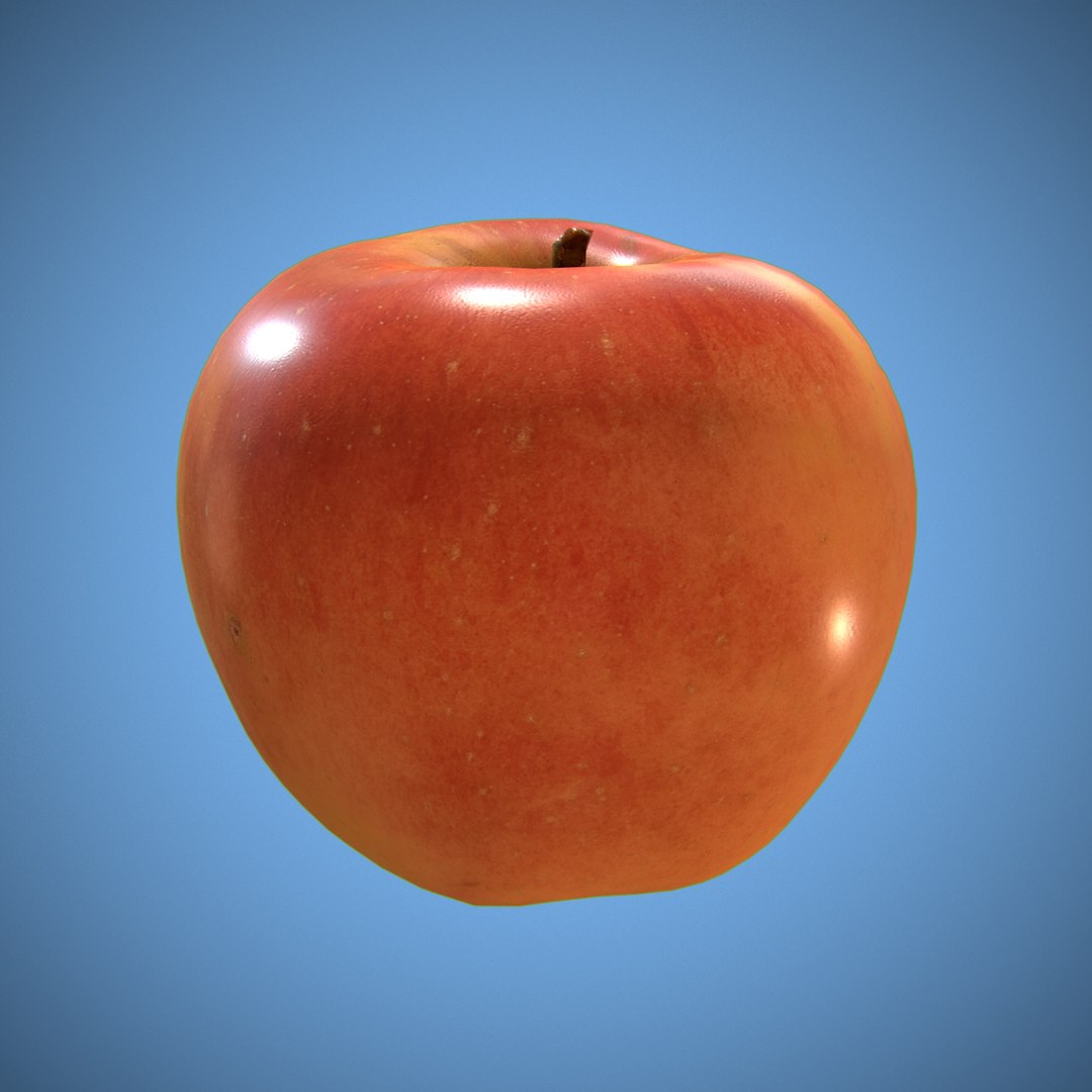 3D apple - TurboSquid 1401104