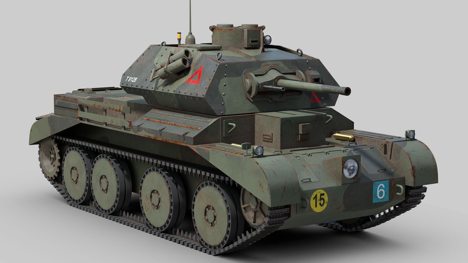 A13 Mk2 Cruiser Tank 3D Model - TurboSquid 2054247