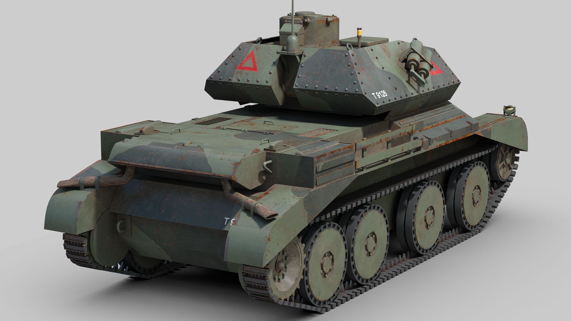 A13 Mk2 Cruiser Tank 3D Model - TurboSquid 2054247