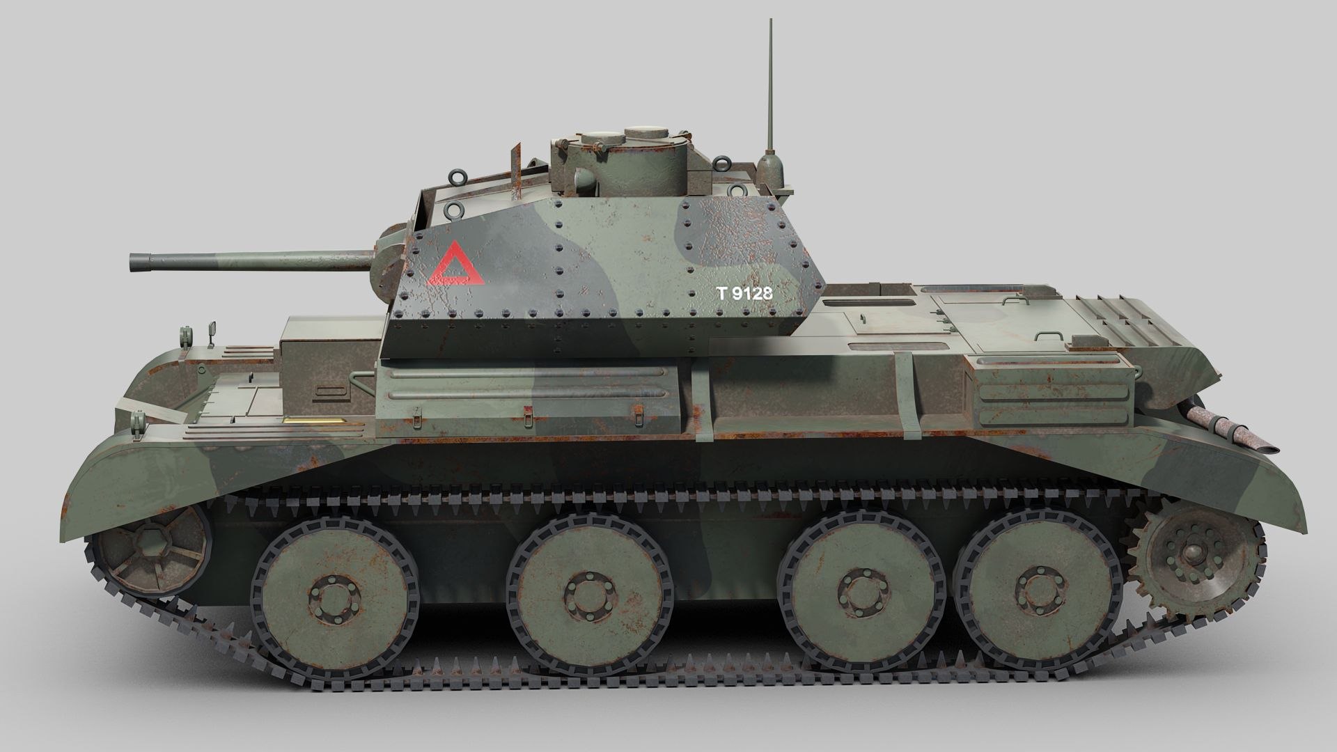 A13 Mk2 Cruiser Tank 3D Model - TurboSquid 2054247