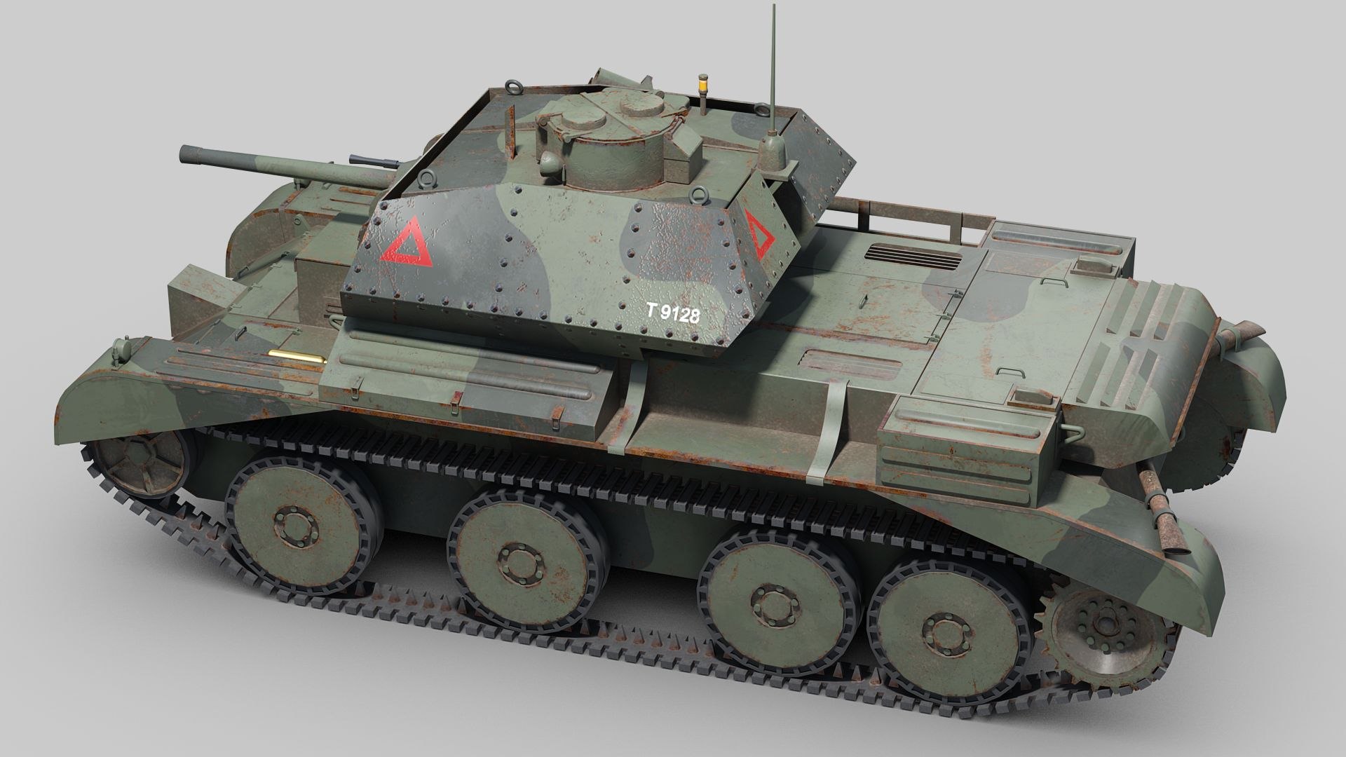 A13 Mk2 Cruiser Tank 3D Model - TurboSquid 2054247