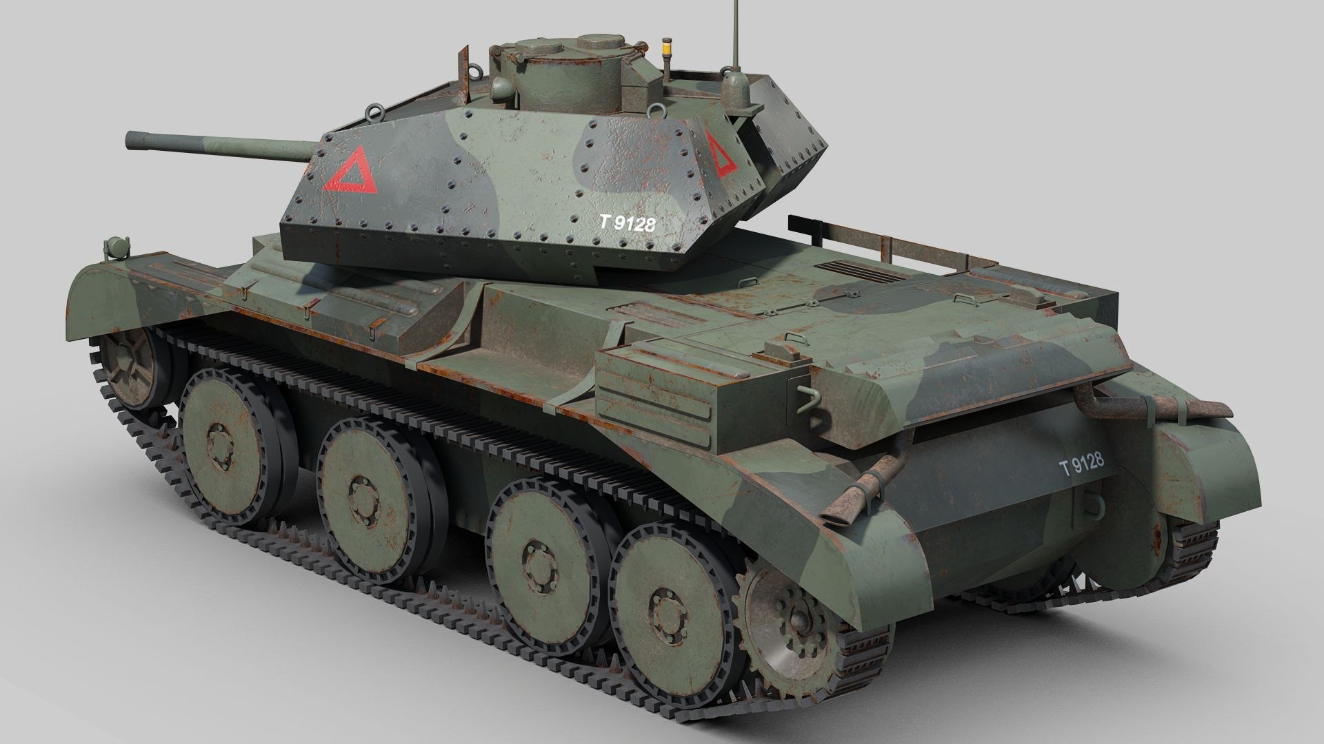 A13 Mk2 Cruiser Tank 3D Model - TurboSquid 2054247