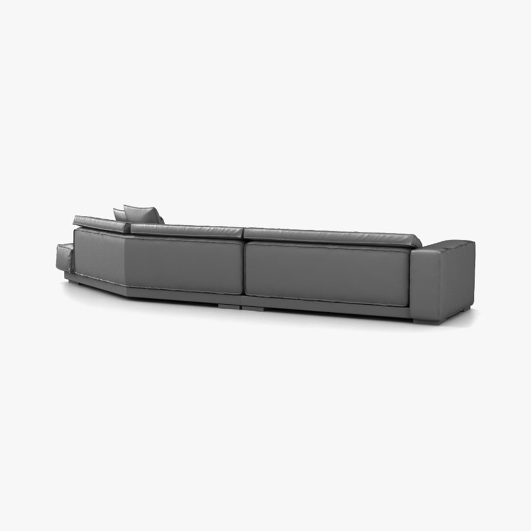 3D Baxter Budapest Soft Sofa - TurboSquid 1954427