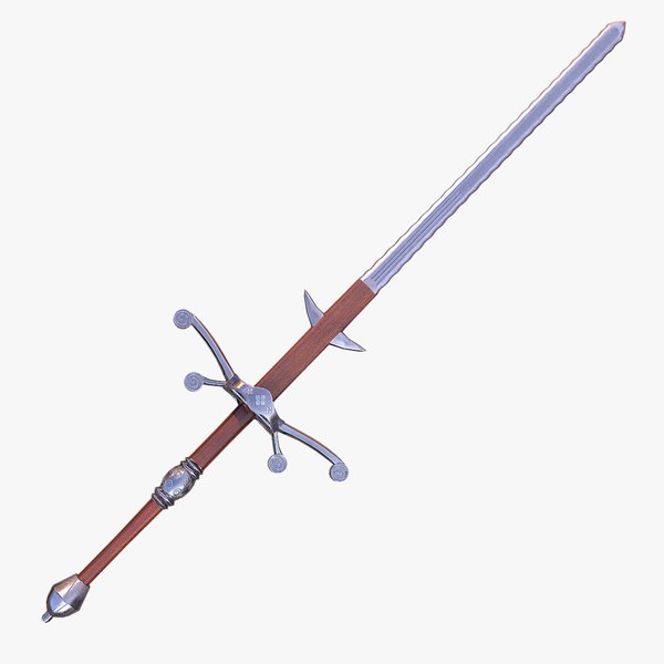 3D model Zweihander Flamberge v1 - TurboSquid 1976694