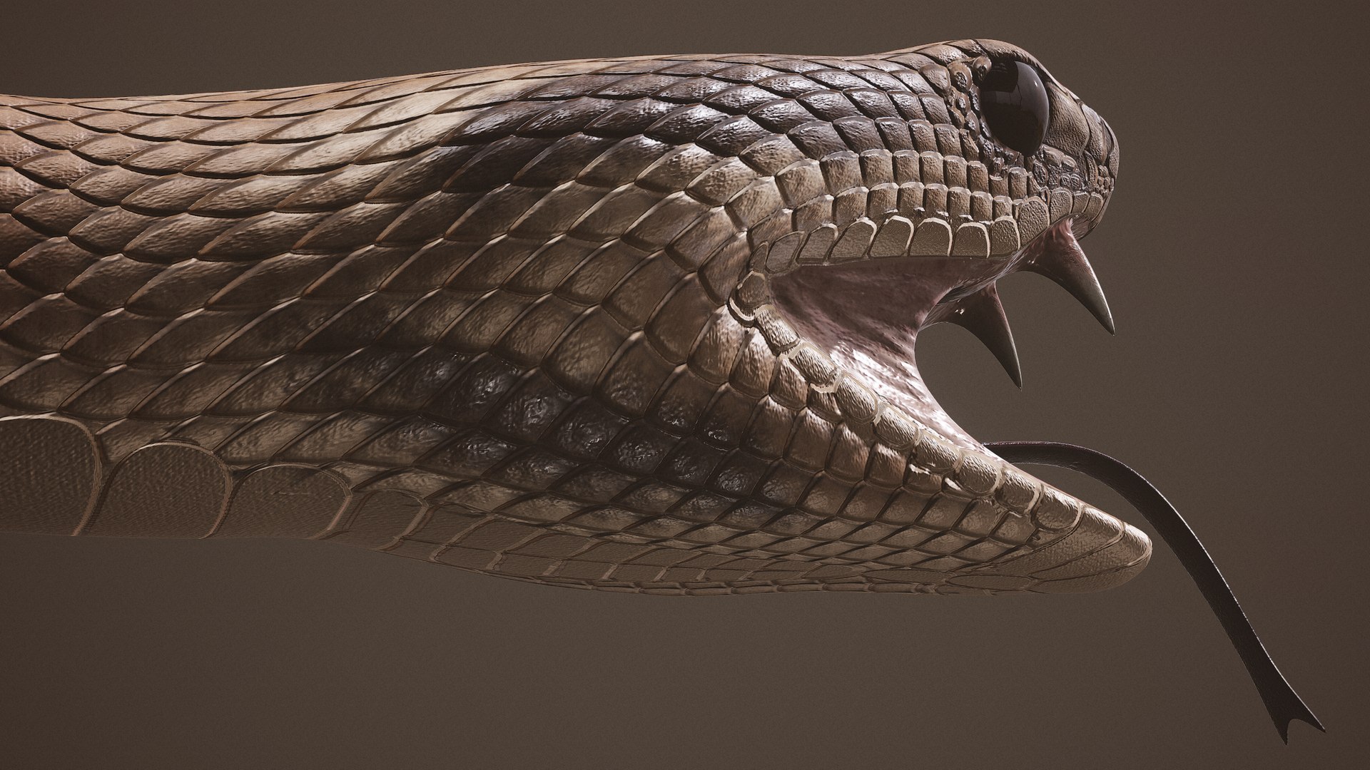 3D ready rattlesnake model - TurboSquid 1649755