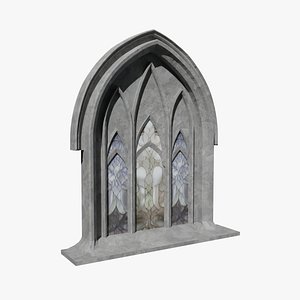 3ds Max Gothic Window