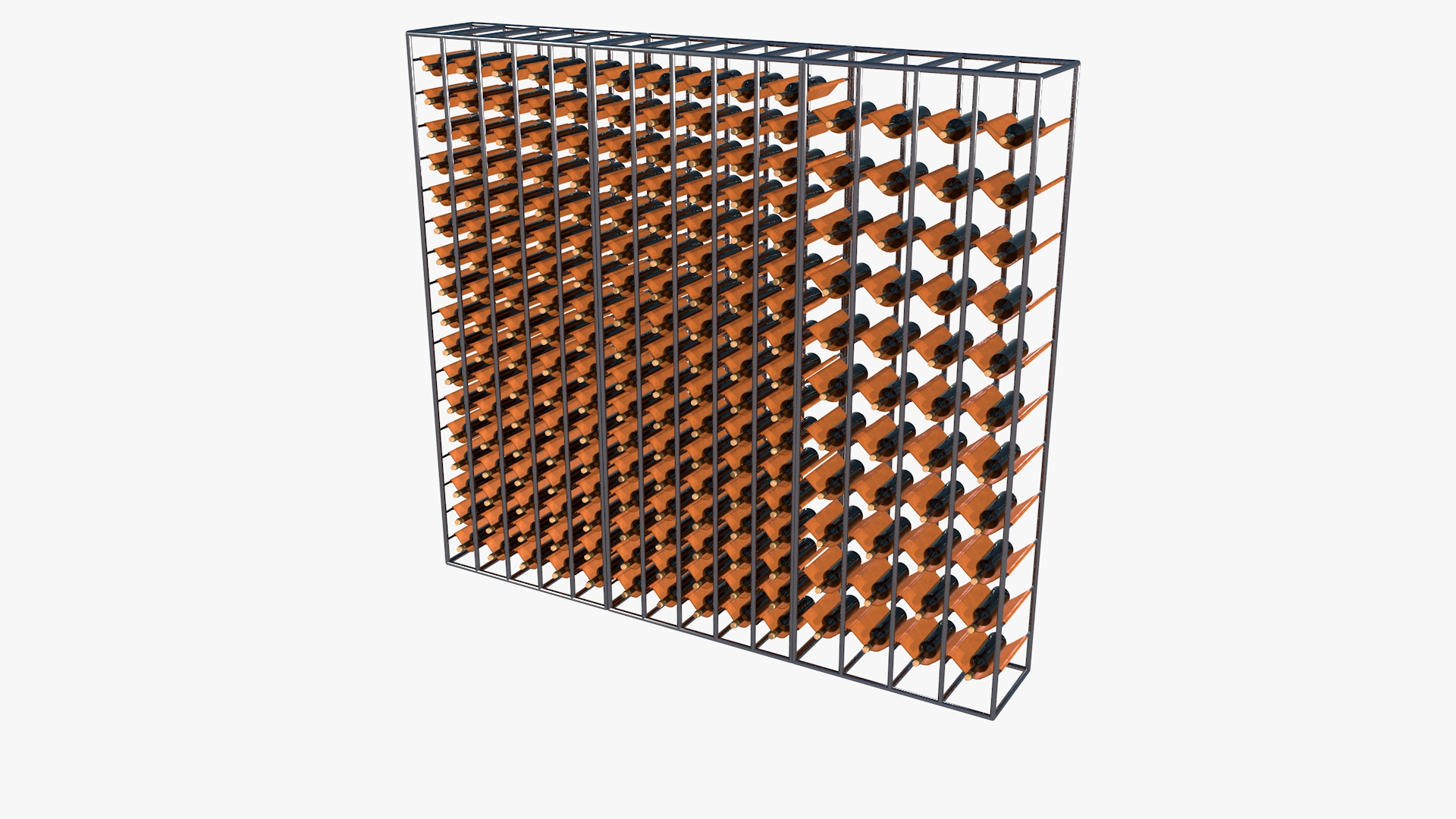 3D Wine Rack Model - TurboSquid 1750022