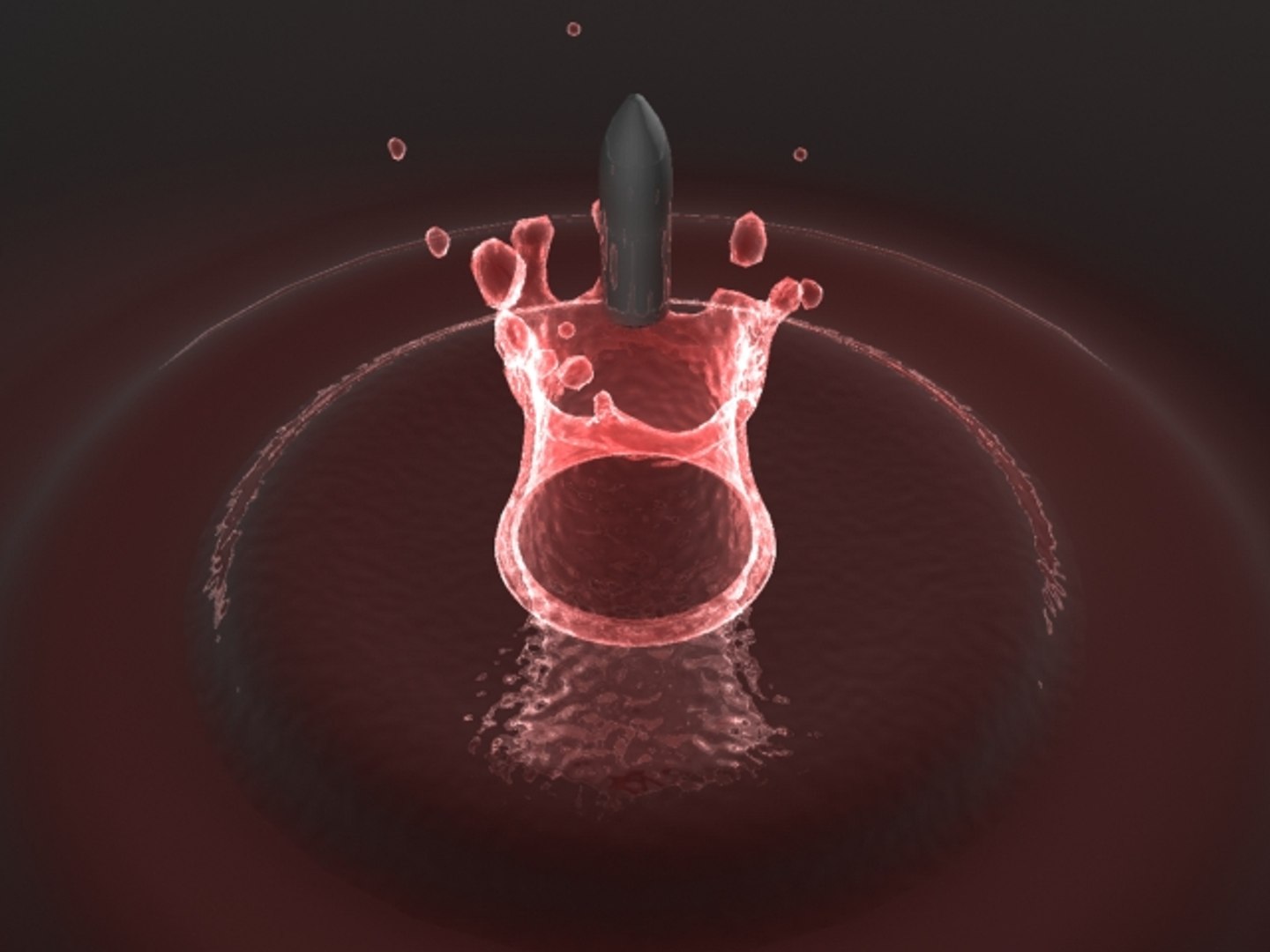 Bullet Water 3d Model