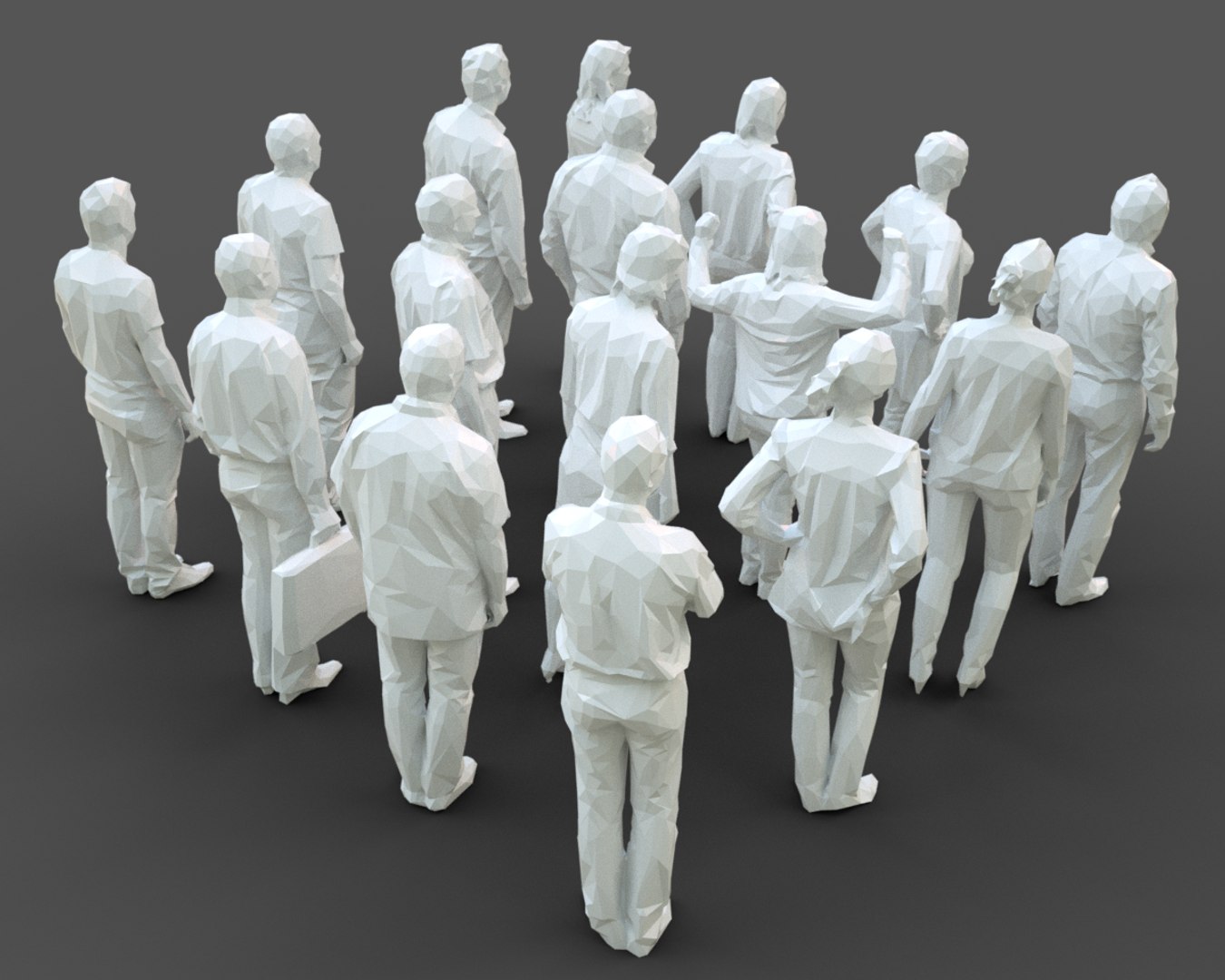 3D Model Architectural Stylized Human Character | 1147653 | TurboSquid