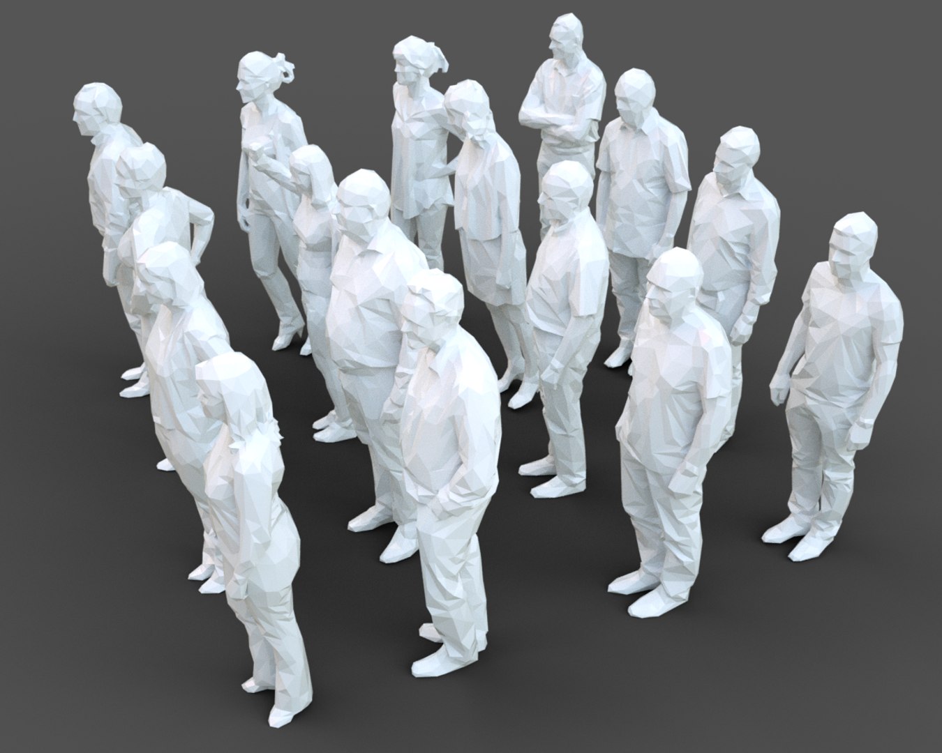 3D Model Architectural Stylized Human Character | 1147653 | TurboSquid