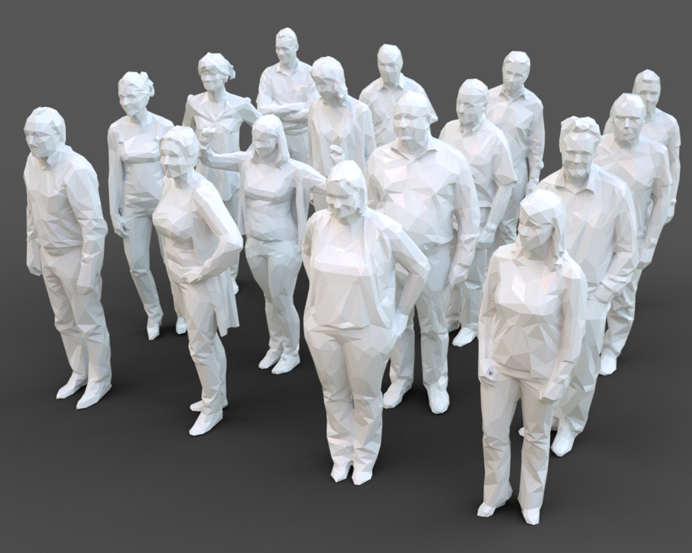 3D Model Architectural Stylized Human Character | 1147653 | TurboSquid