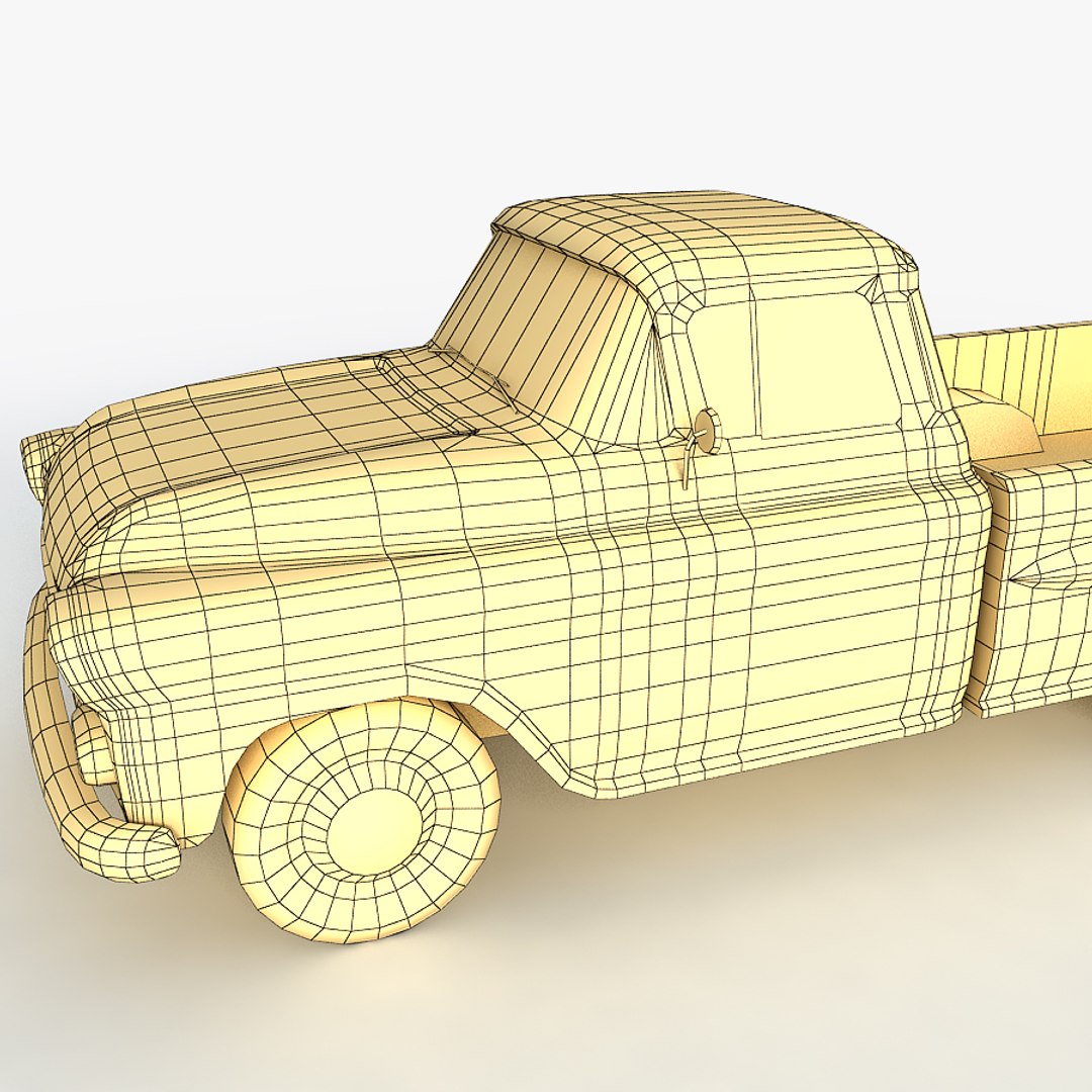 Chevy Apache 02 Model - TurboSquid 1305854