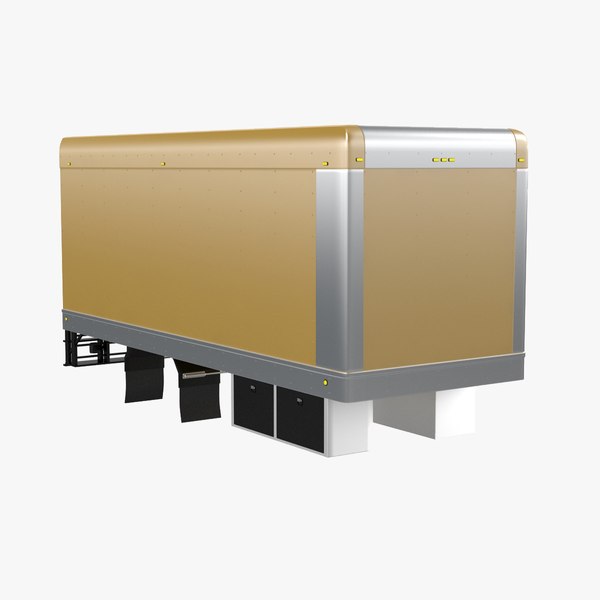truck box module 3d model