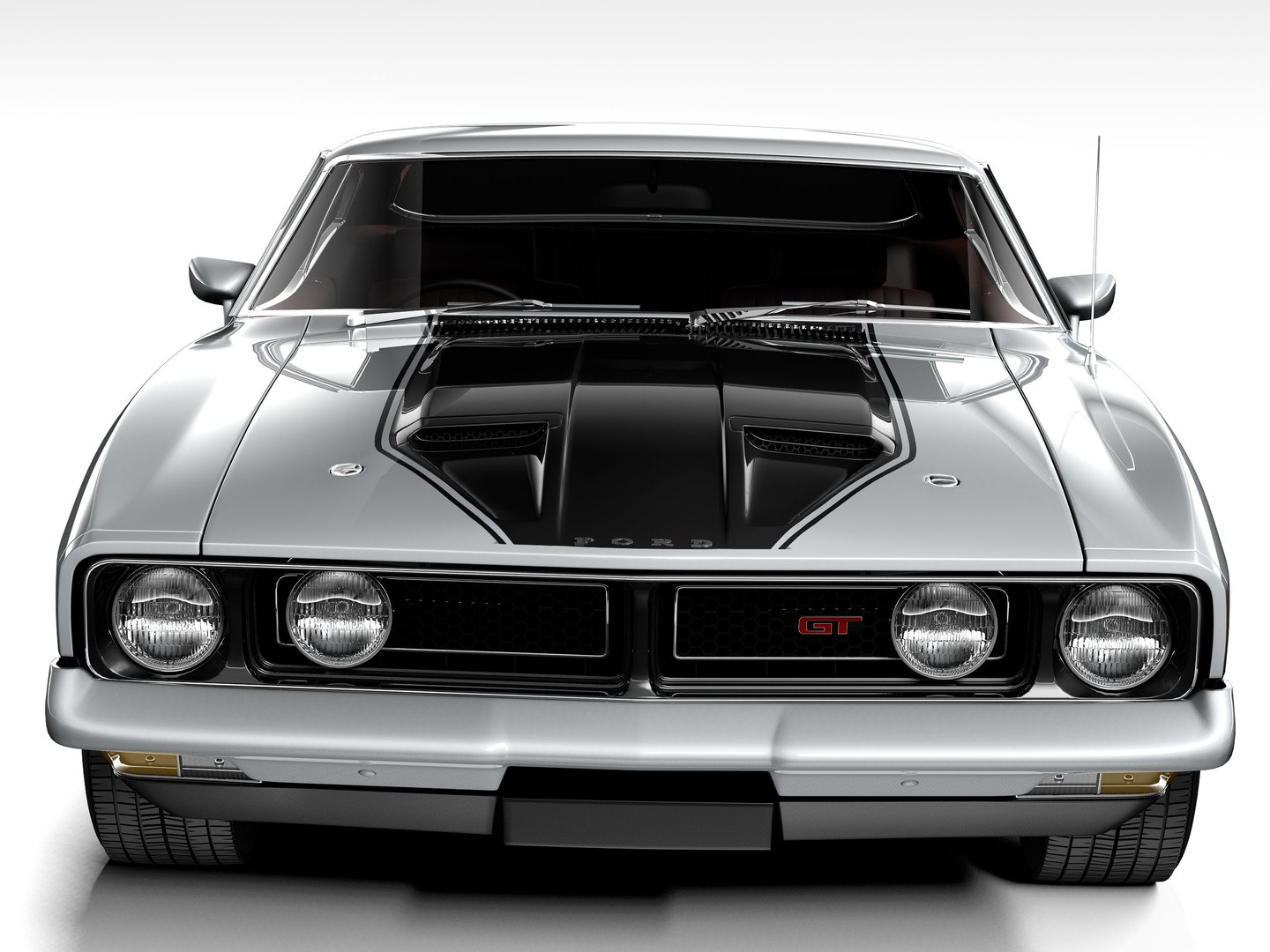 3D Ford Falcon Coupe 1973 - TurboSquid 2222603