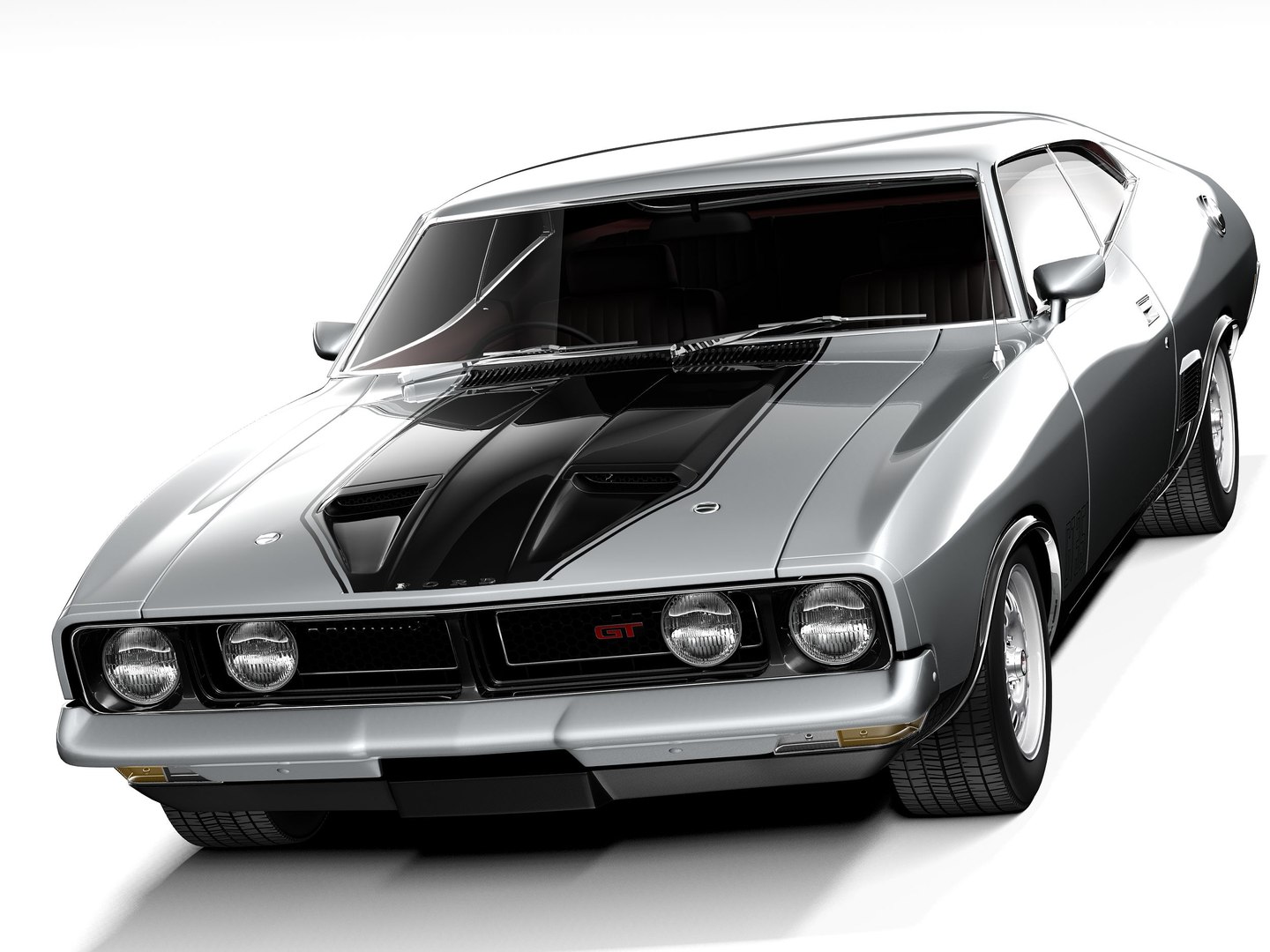 3D Ford Falcon Coupe 1973 - TurboSquid 2222603