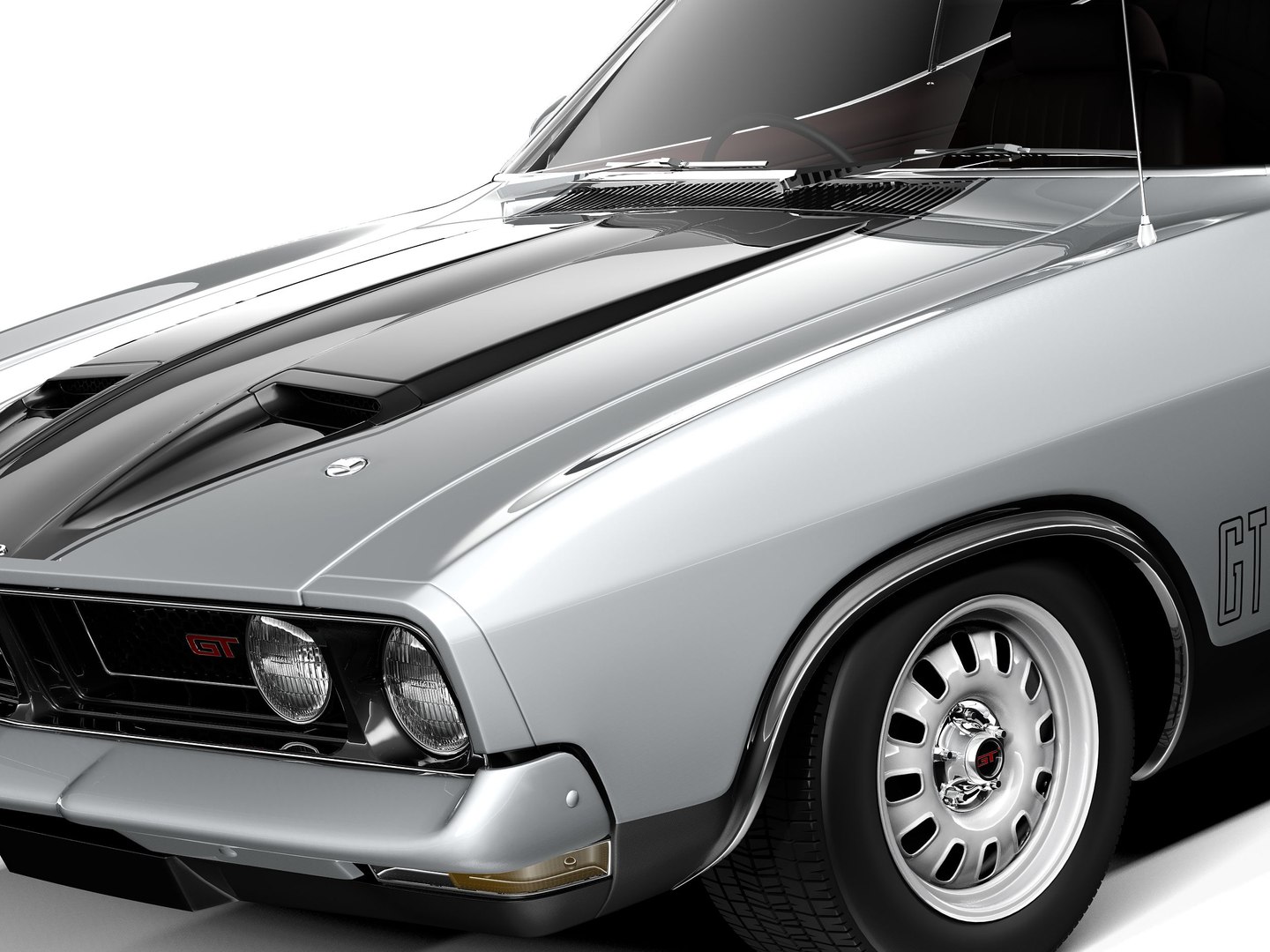 3D Ford Falcon Coupe 1973 - TurboSquid 2222603