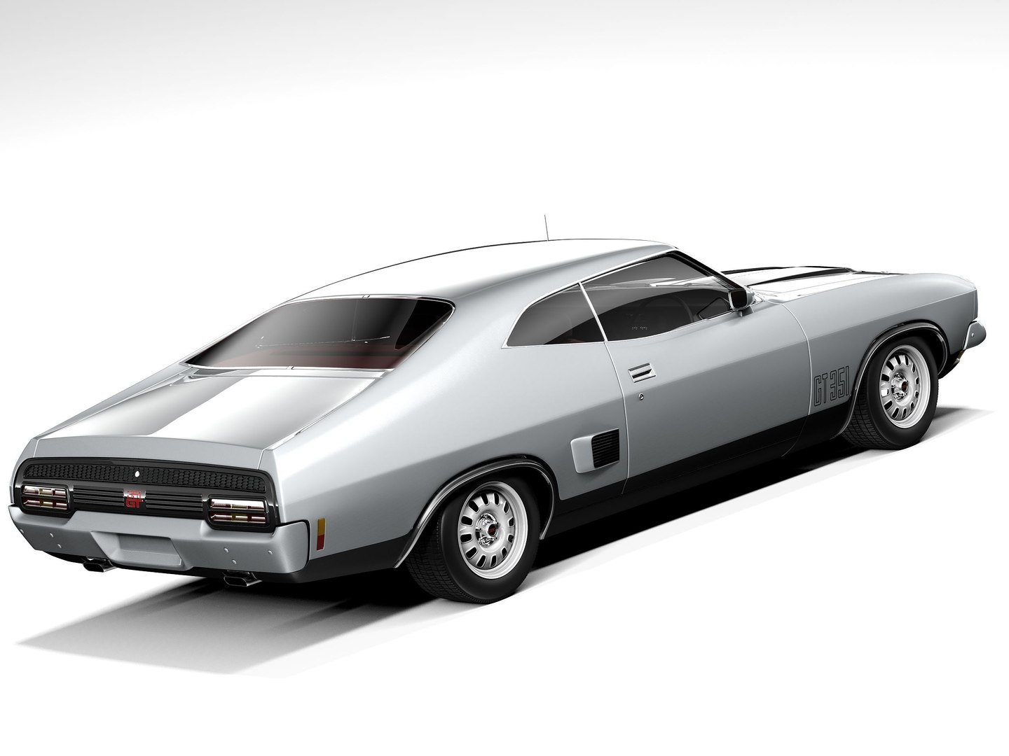 3D Ford Falcon Coupe 1973 - TurboSquid 2222603