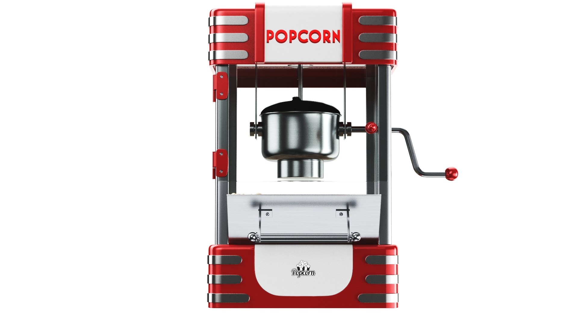 Two Detailed Popcorn Carts 3D Model - TurboSquid 2332306