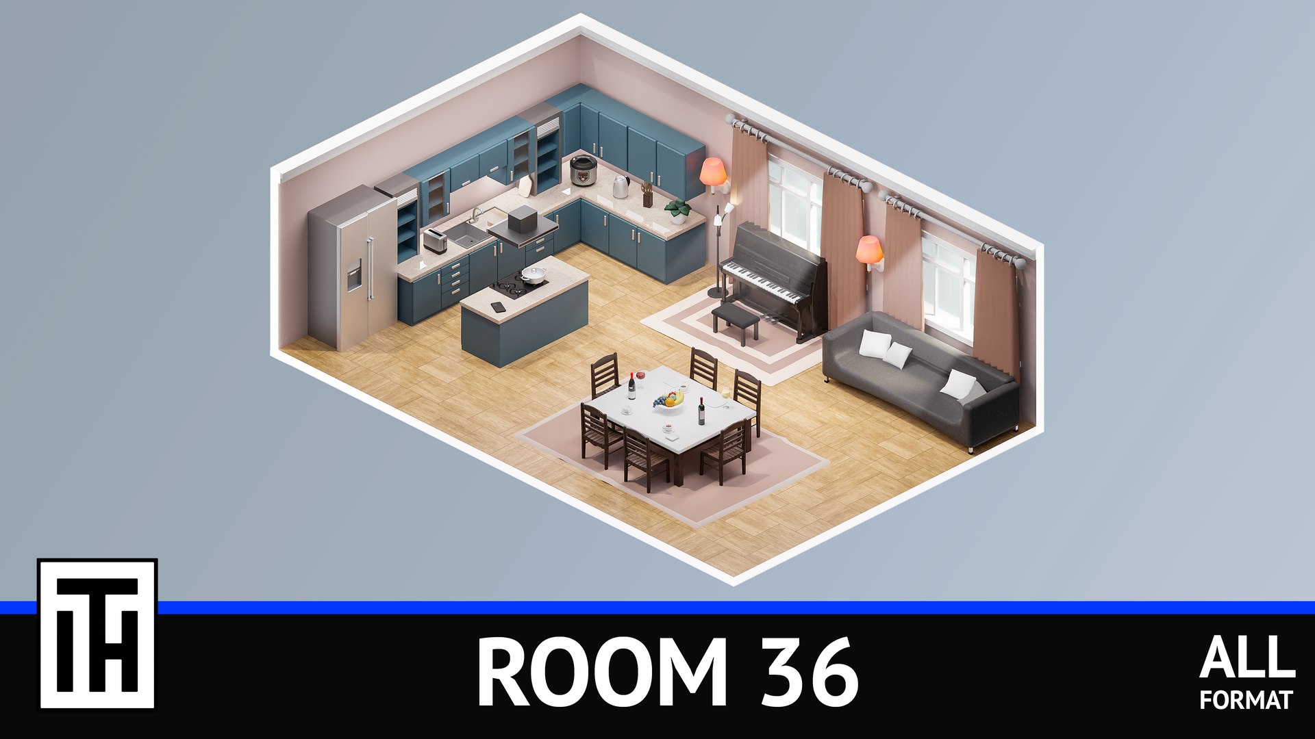 3D Room 36 - TurboSquid 2151728