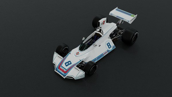 Brabham martini bt44 1975 3D model - TurboSquid 1649265