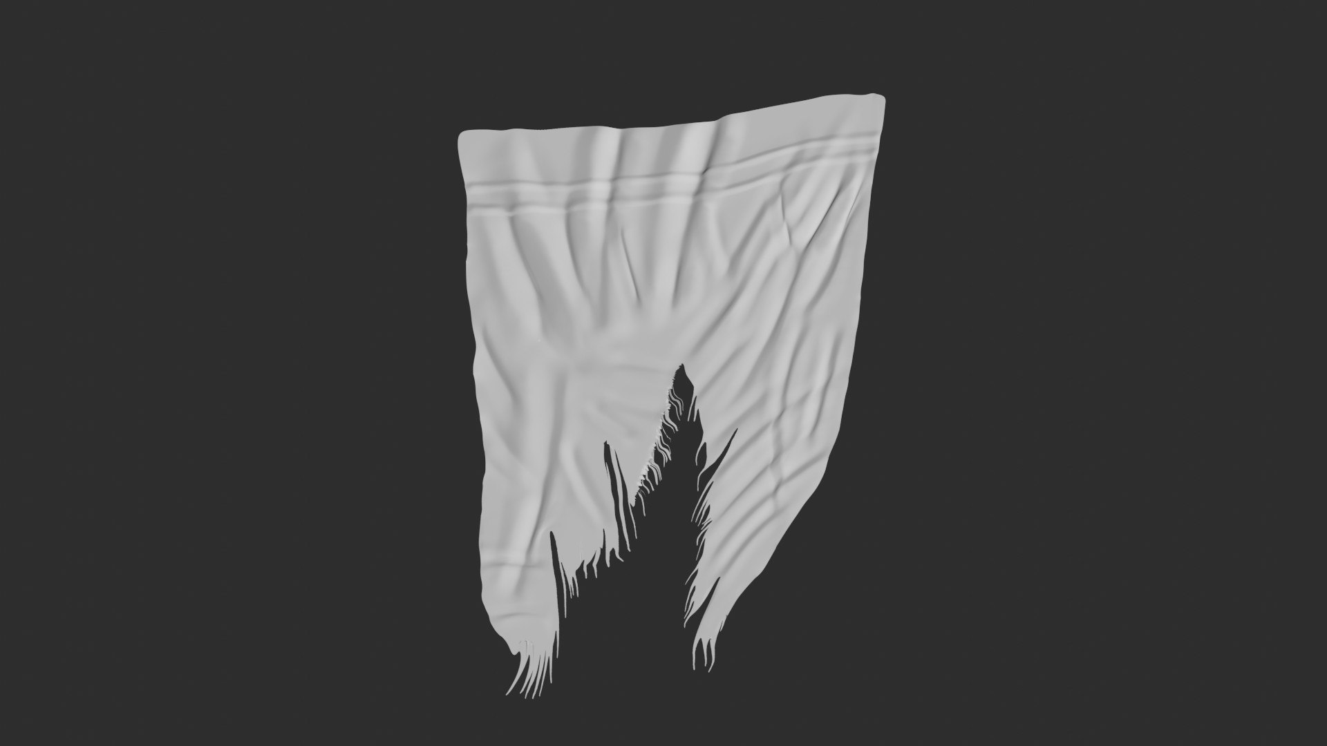 Torn Cloth Model - TurboSquid 1857644