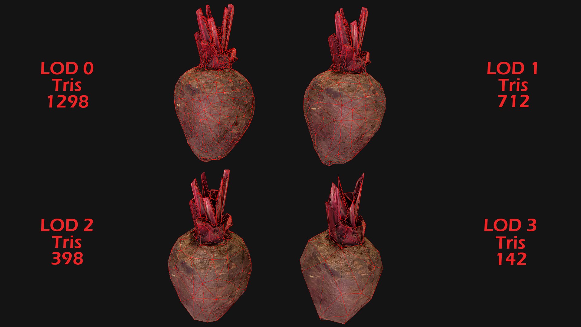 3D BeetRoot Box Crate Stand Model - TurboSquid 1920930