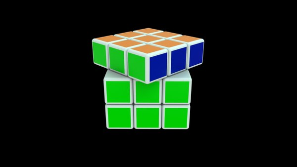 modelo 3d cubo de rubik 3x3 - TurboSquid 2130307