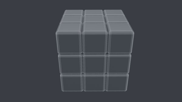 modelo 3d cubo de rubik 3x3 - TurboSquid 2130307