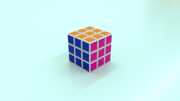 modelo 3d cubo de rubik 3x3 - TurboSquid 2130307