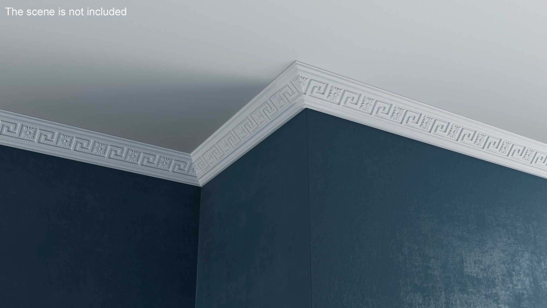 3D Model Ellada Baguette Cornice - TurboSquid 2402885