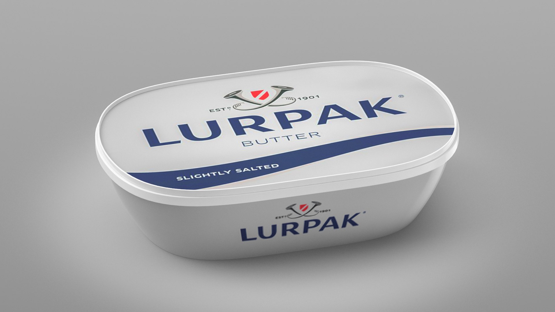 Lurpak Butter Box 3D Model - TurboSquid 1658062