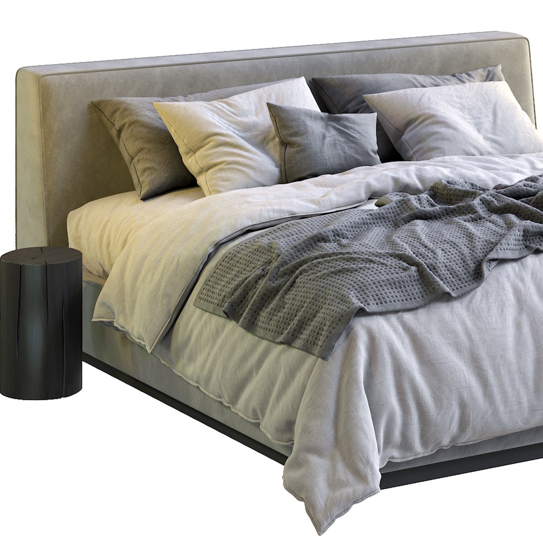 3D Alberta Bed Dion - TurboSquid 1637259