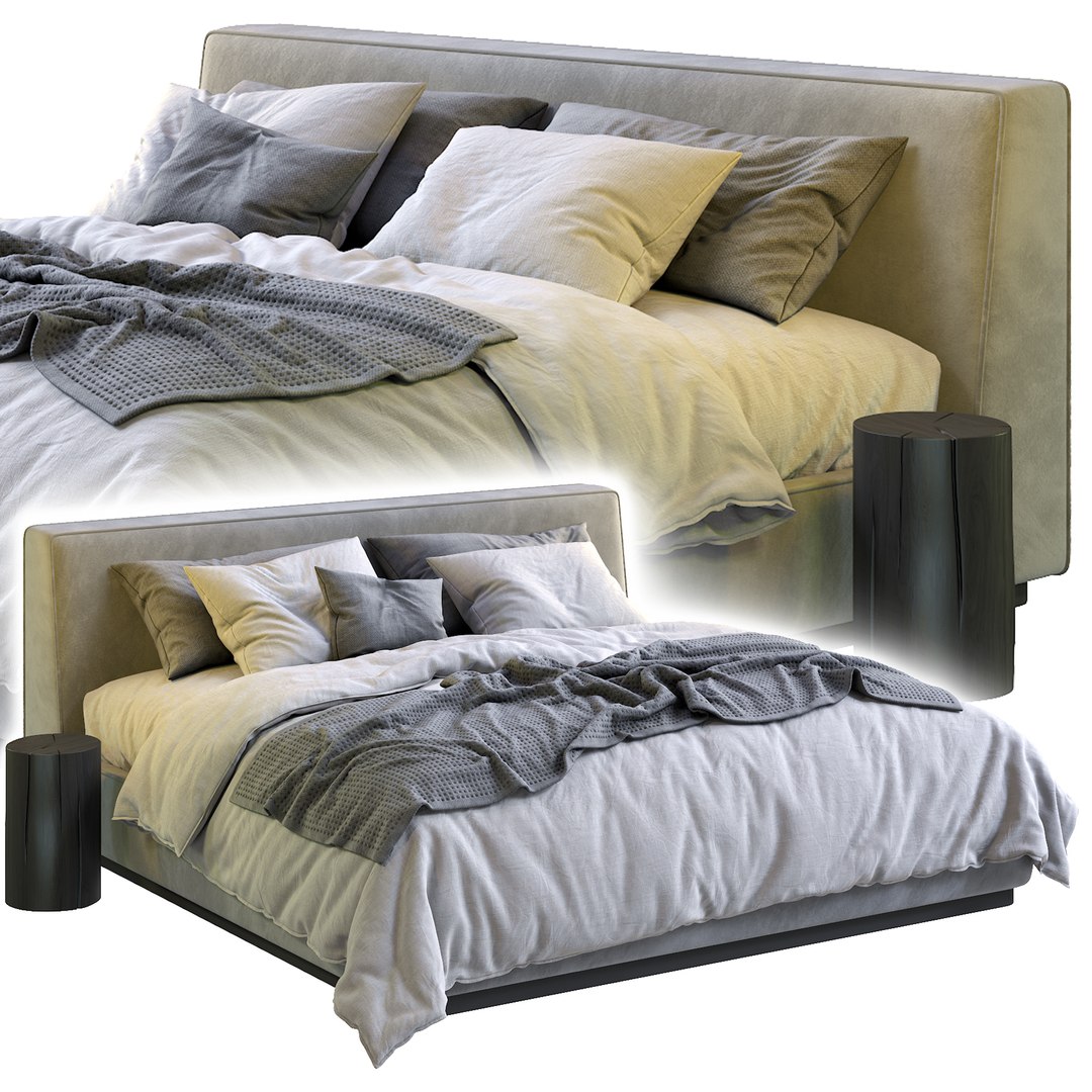 3D Alberta Bed Dion - TurboSquid 1637259