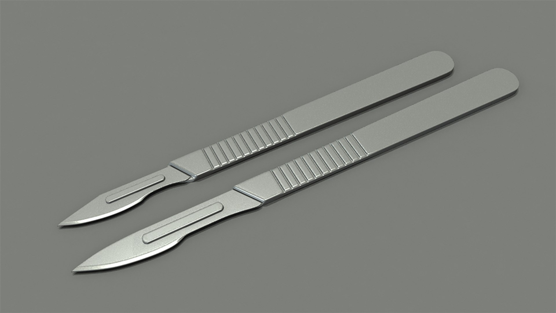 Scalpel - 2 Handles 3d X