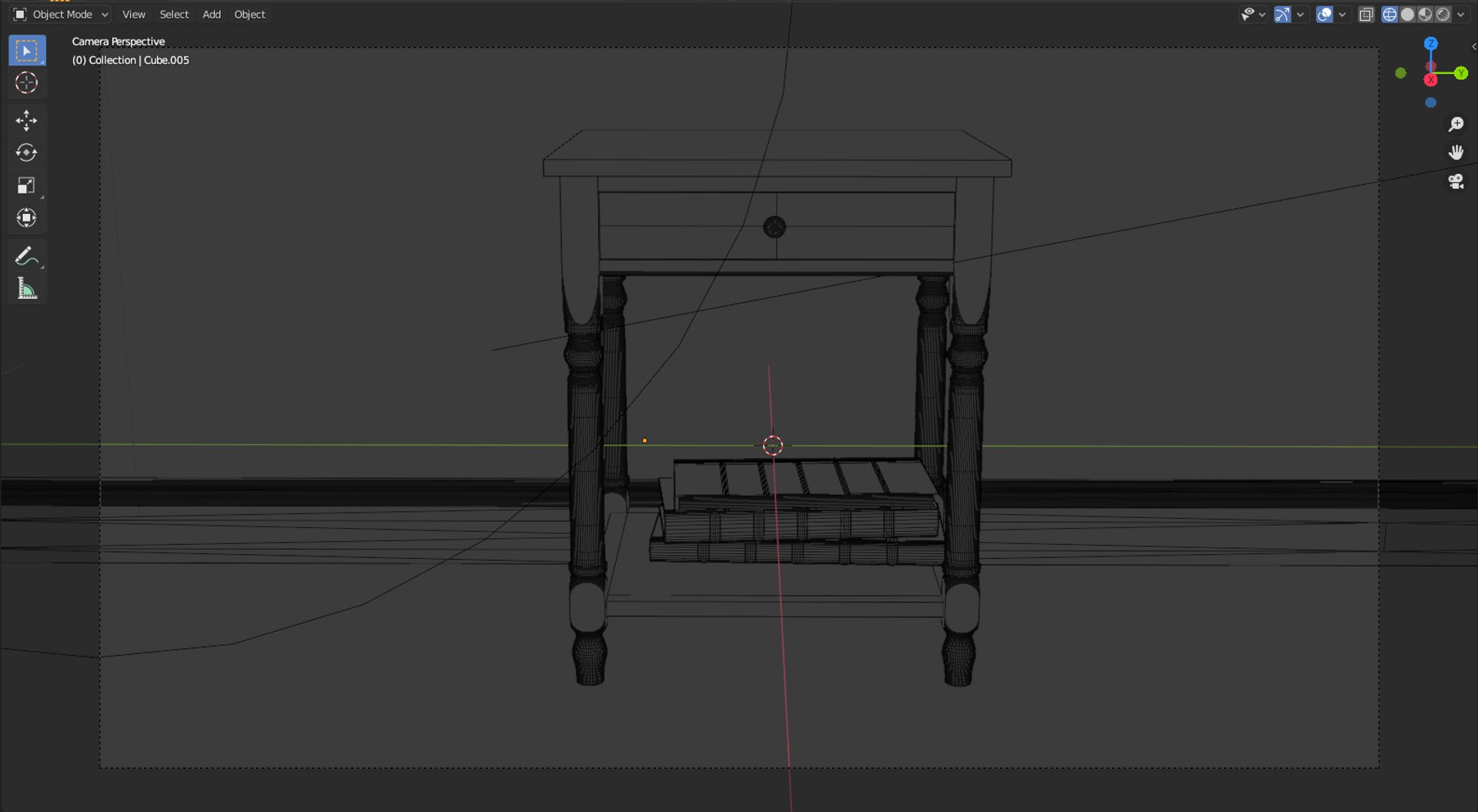 Wood Nightstand Night 3D Model - TurboSquid 1546831