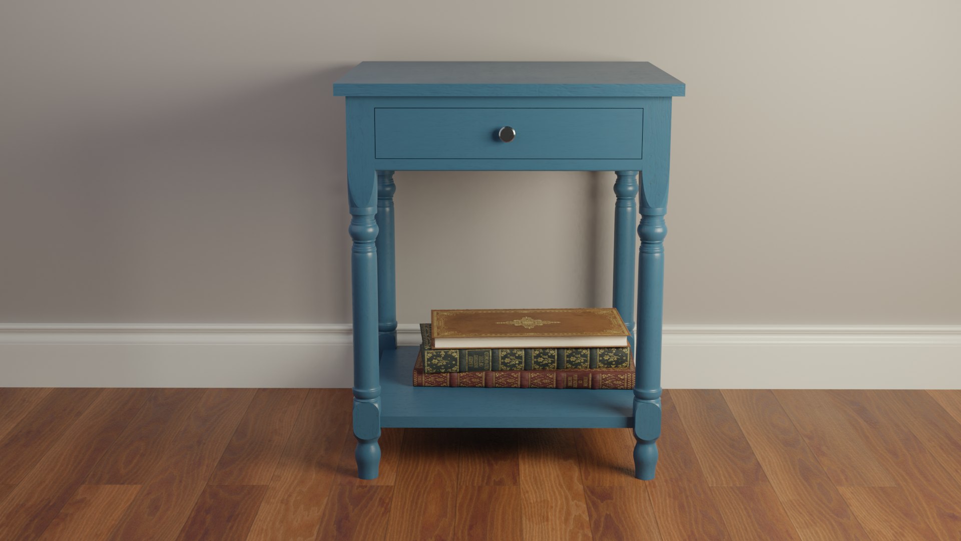 Wood Nightstand Night 3D Model - TurboSquid 1546831