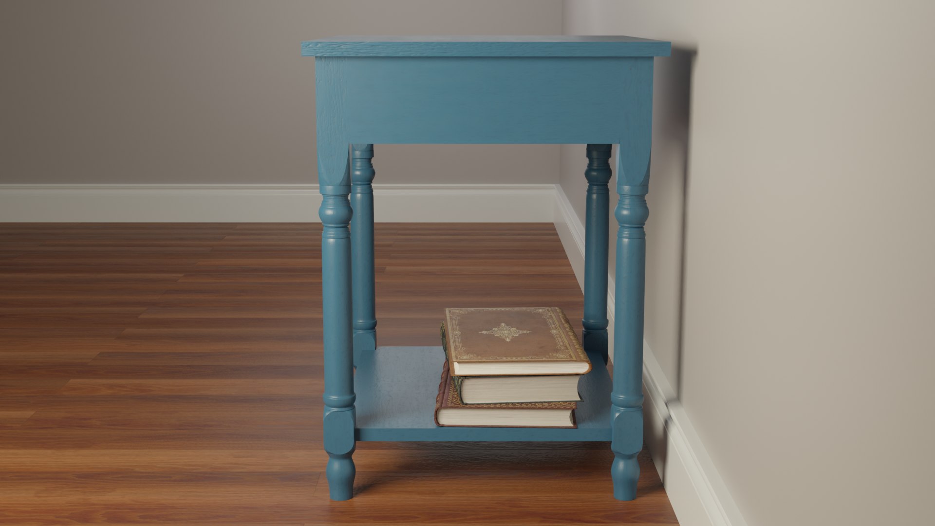 Wood Nightstand Night 3D Model - TurboSquid 1546831