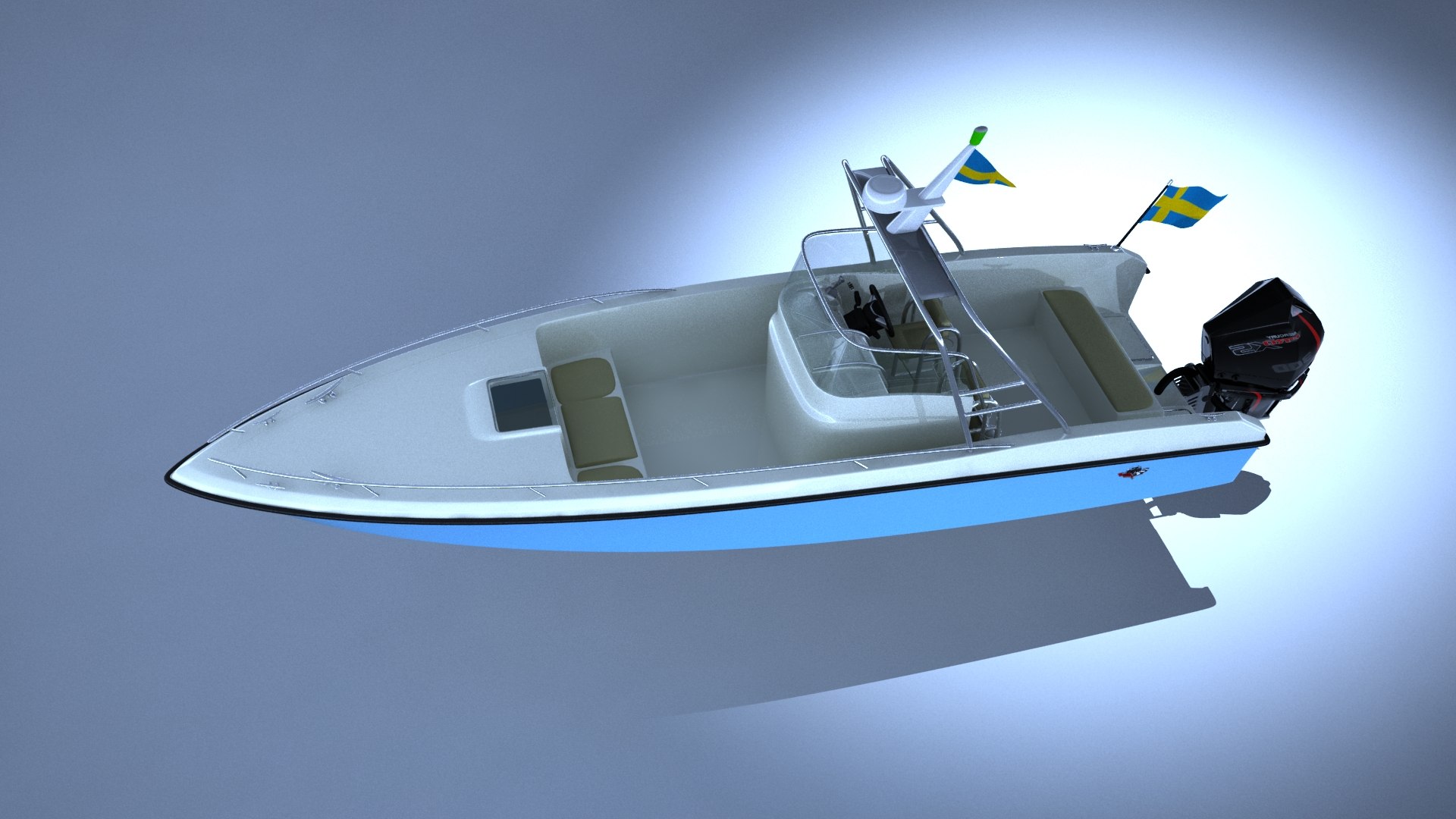 Hydrolift 23 Fish Model - TurboSquid 2222252
