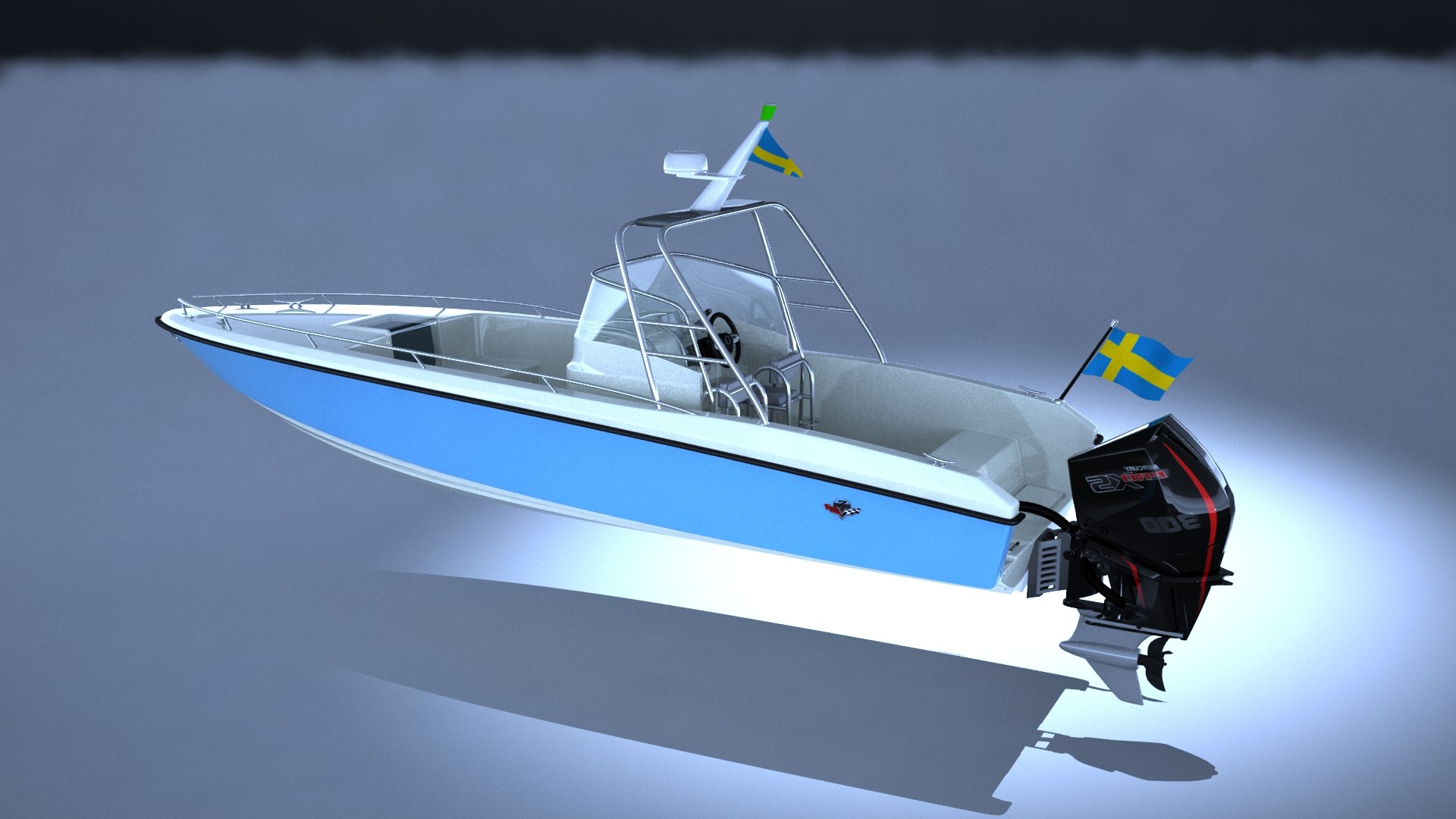 Hydrolift 23 Fish Model - TurboSquid 2222252
