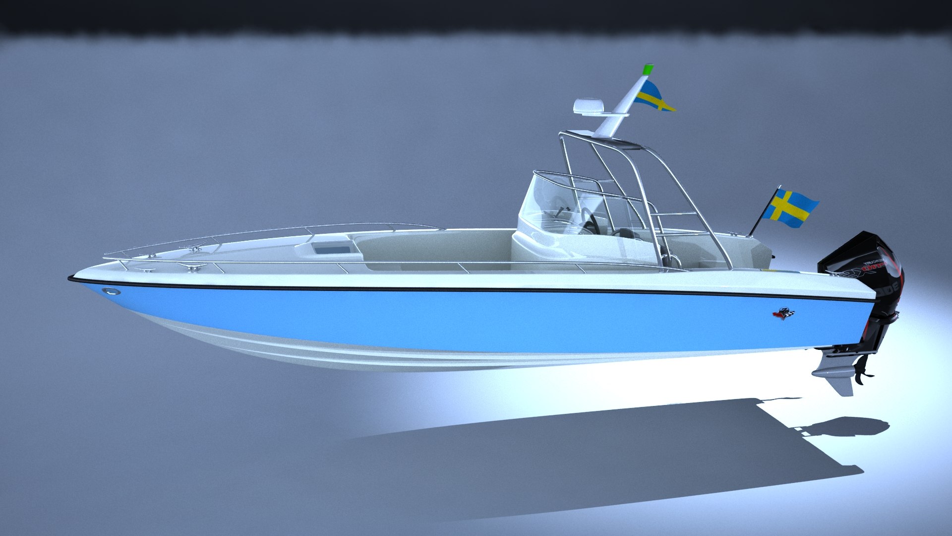 Hydrolift 23 Fish Model - TurboSquid 2222252