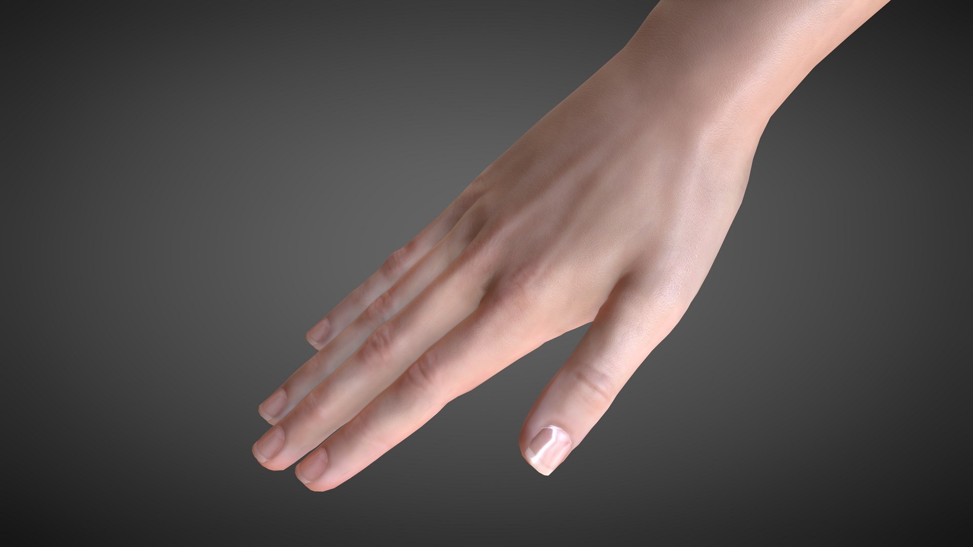 3D Female Hand Rigged For Cinema 4D - TurboSquid 2050508