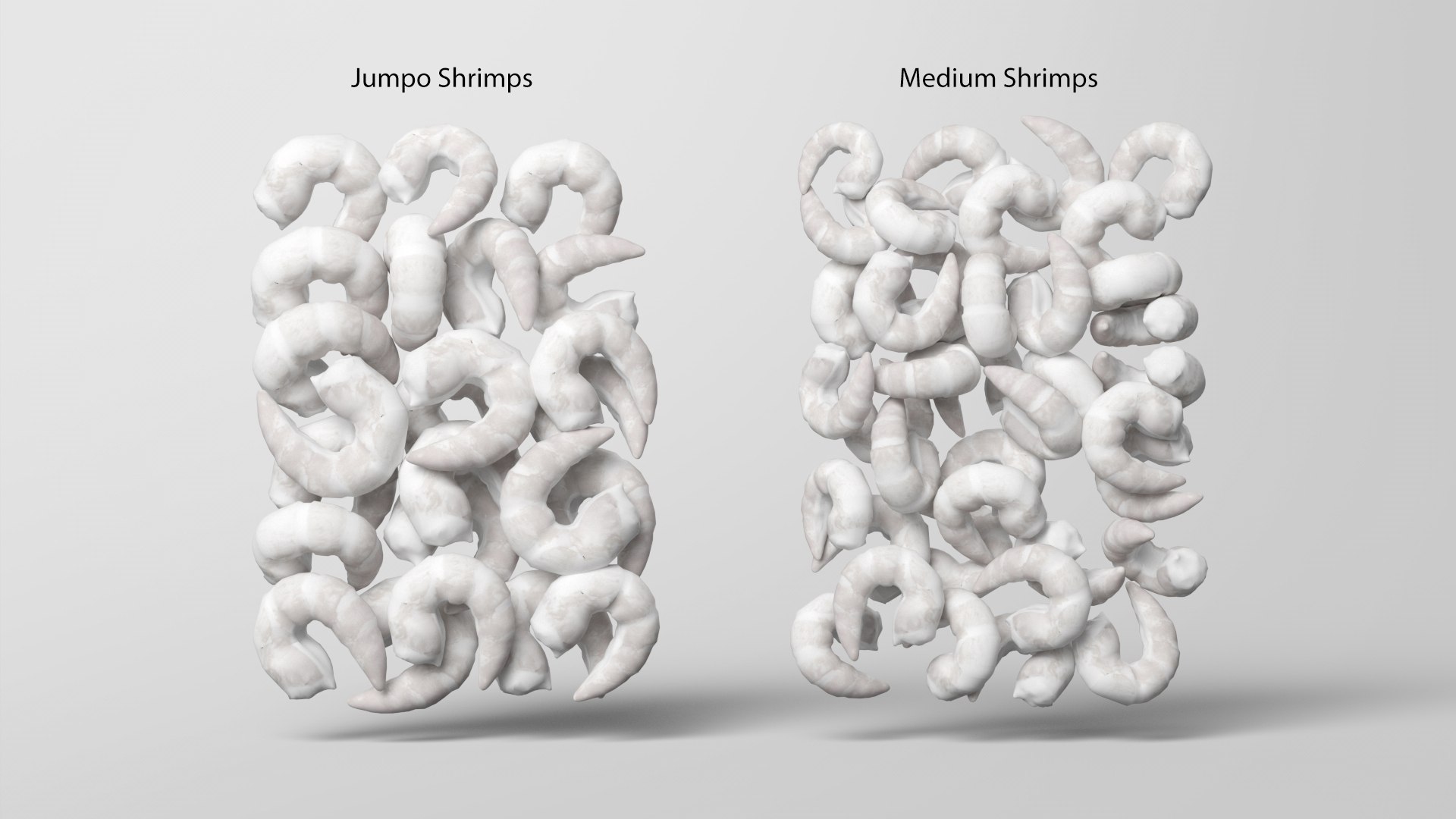 Frozen Shrimps Package Bags 3D Model 3D Model - TurboSquid 2275520