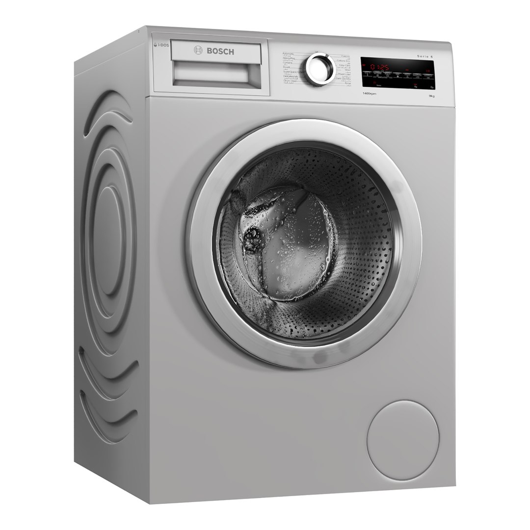 Bosch Washing Machine Model - TurboSquid 1818541