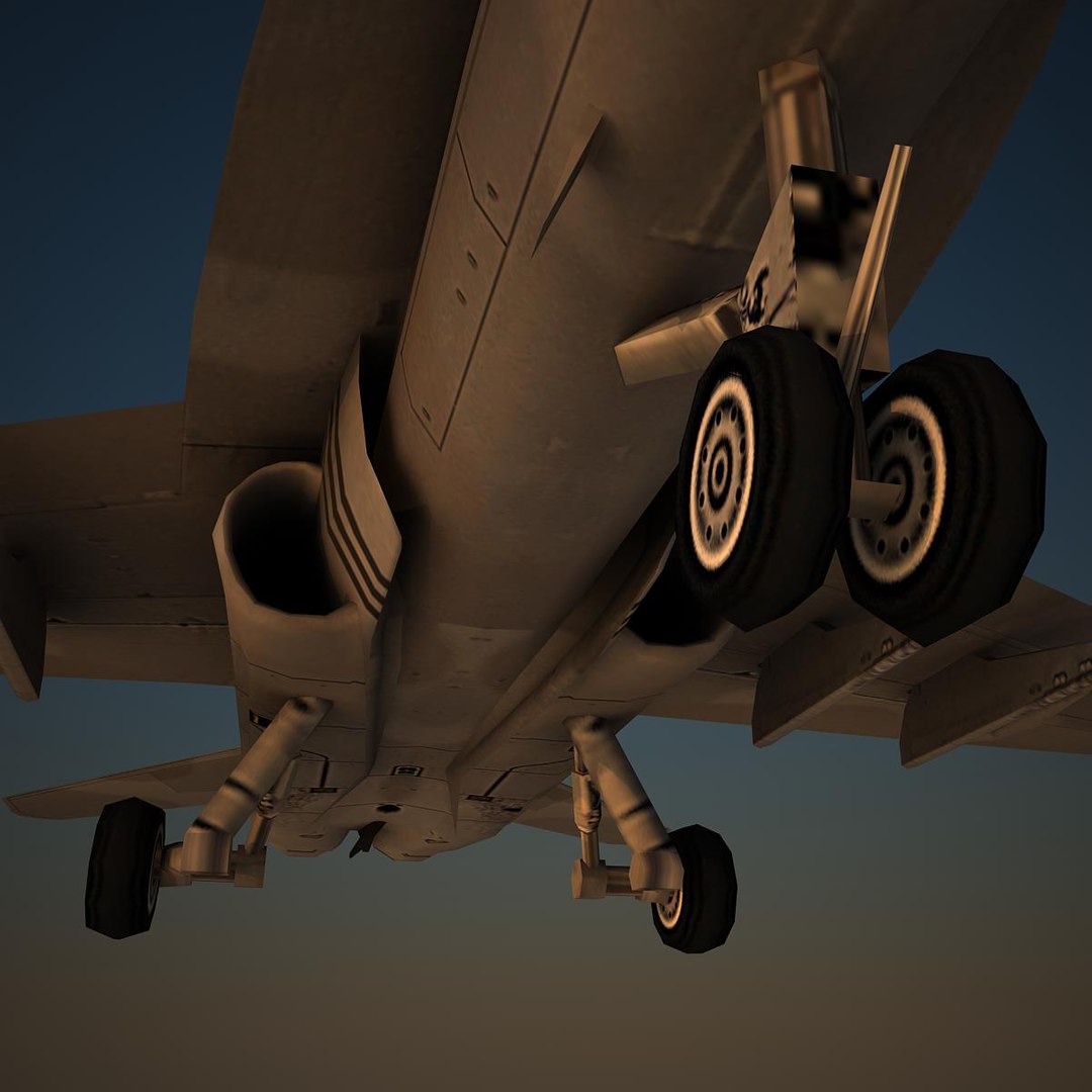 3d Max Boeing Kaf Fighter