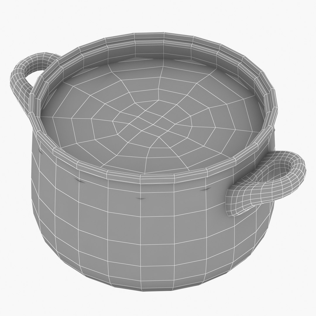 3d C4d Pot Soup 2