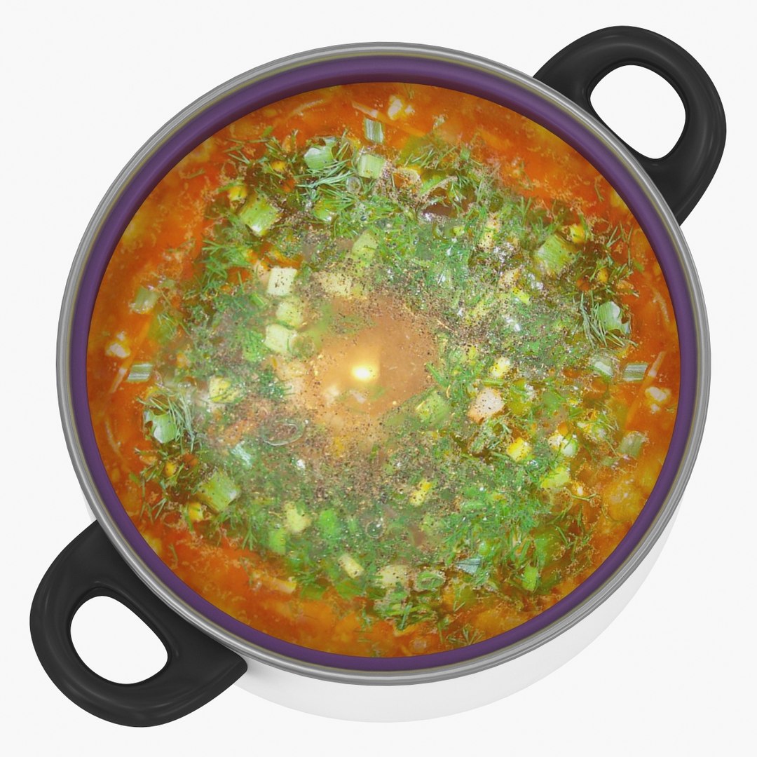 3d C4d Pot Soup 2