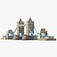 Des Modèles Gréé et Collection de 3D London Tower Bridge à Télécharger | TurboSquid