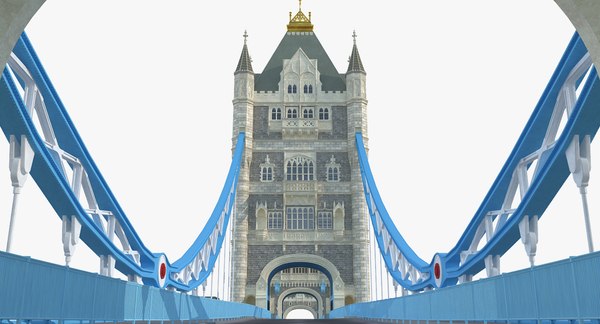 3d model tower bridge london